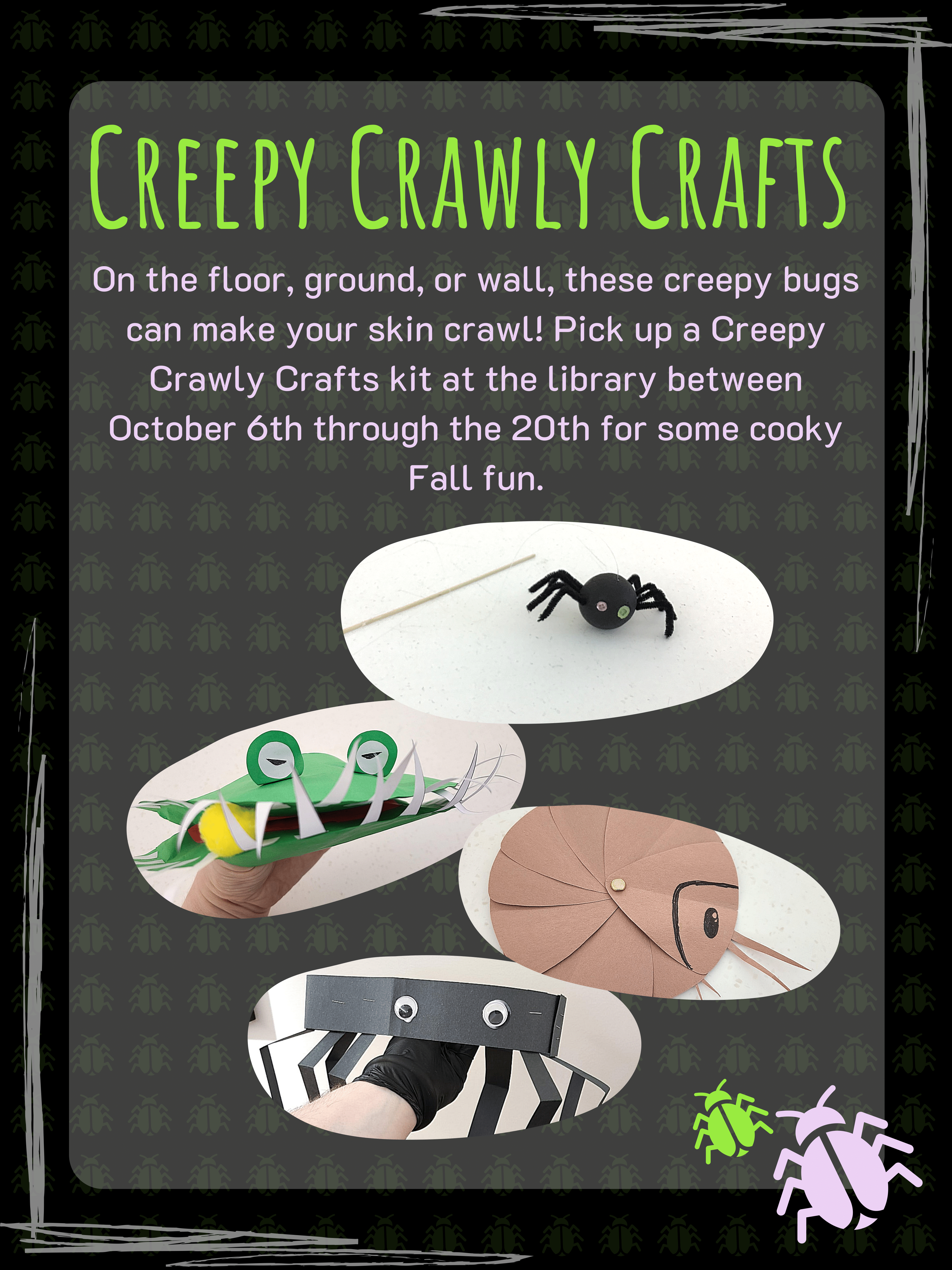 Creepy Crawly Crafts Metropolitan Library System